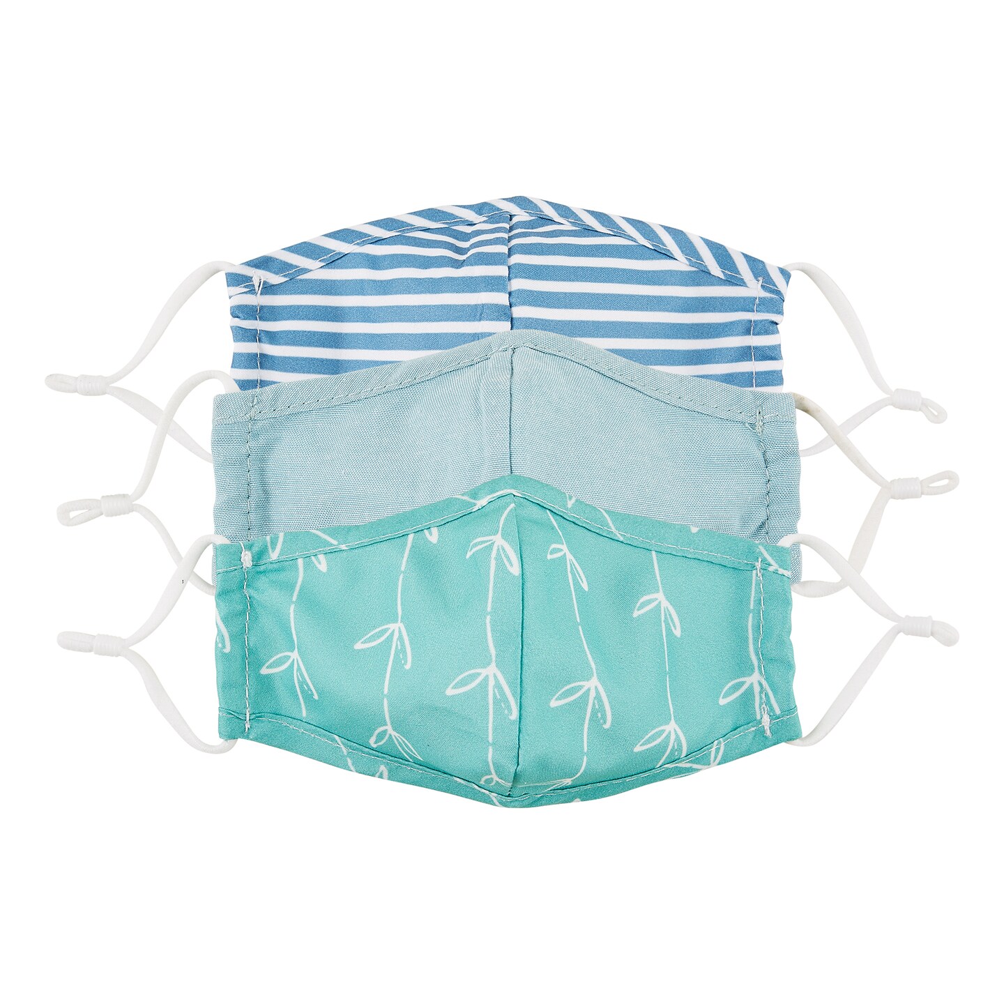 DII Tween Girls Printed Face Mask(Set of 3) | Michaels