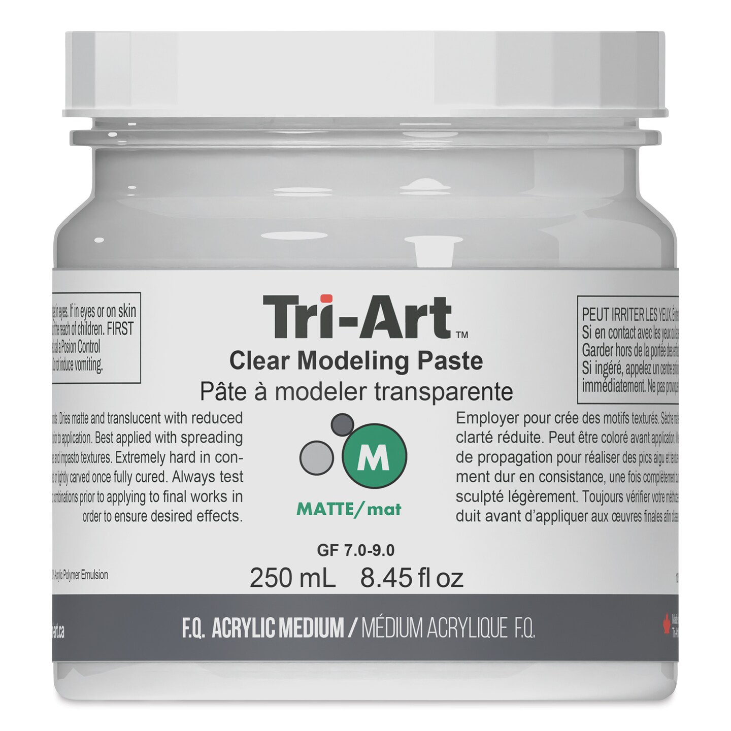 Tri-Art Clear Modeling Paste - 250 ml, Jar | Michaels