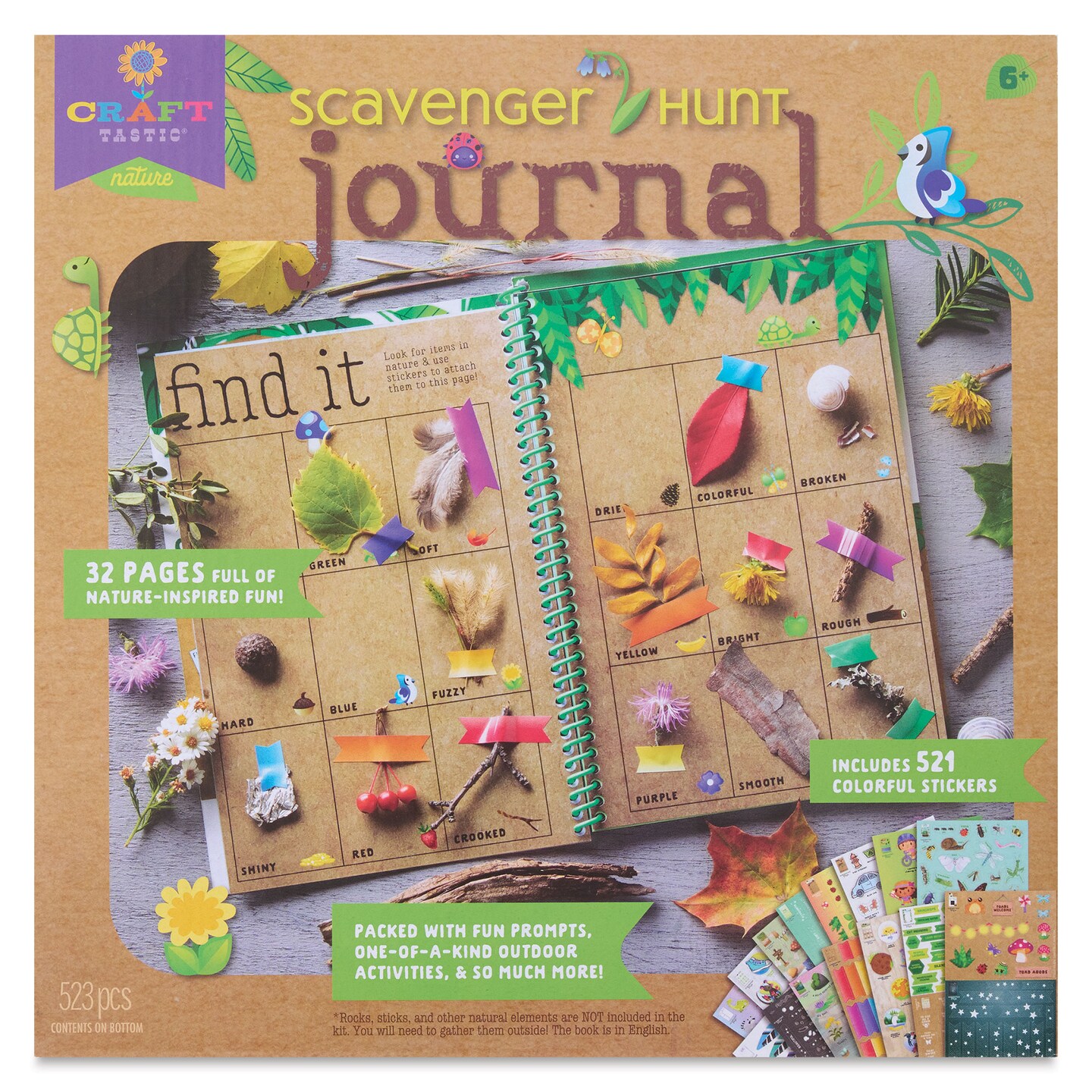 Craft-Tastic Nature Scavenger Hunt Journal Kit | Michaels