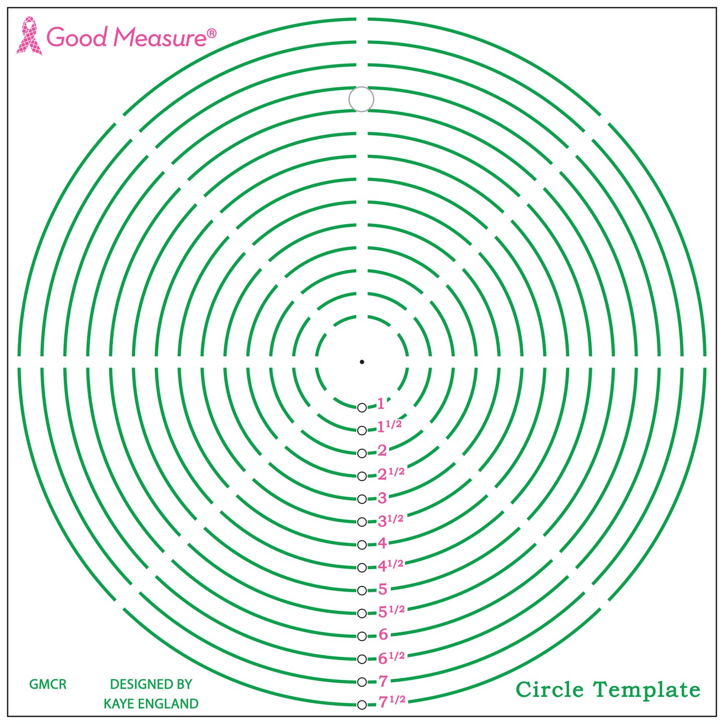 Good Measure Circle Template | Michaels