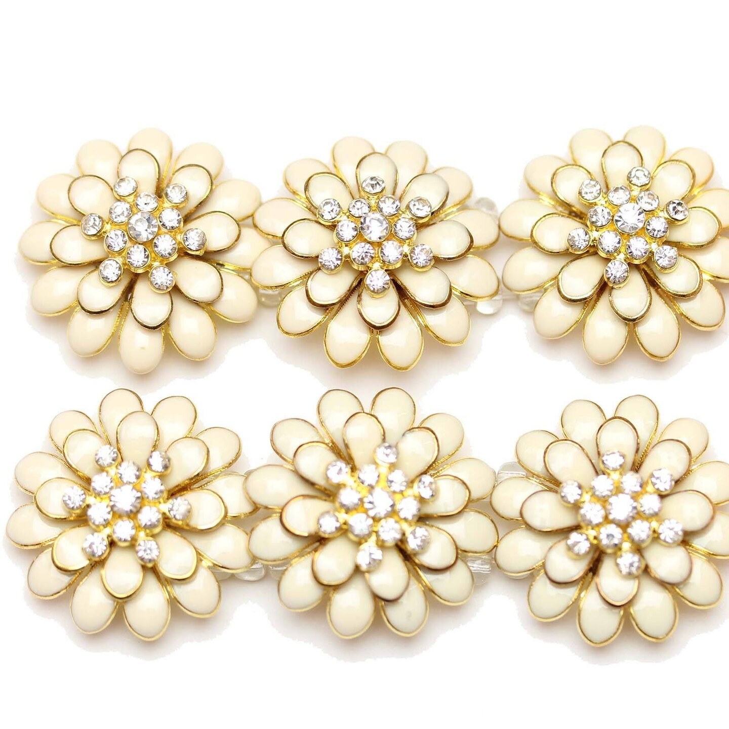 Ivory 27mm Flower Slider | Michaels