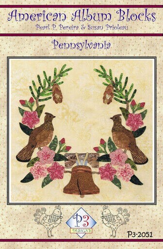 Pattern~American Album Pennsylvania~Keystone Applique State Block 51~15 ...