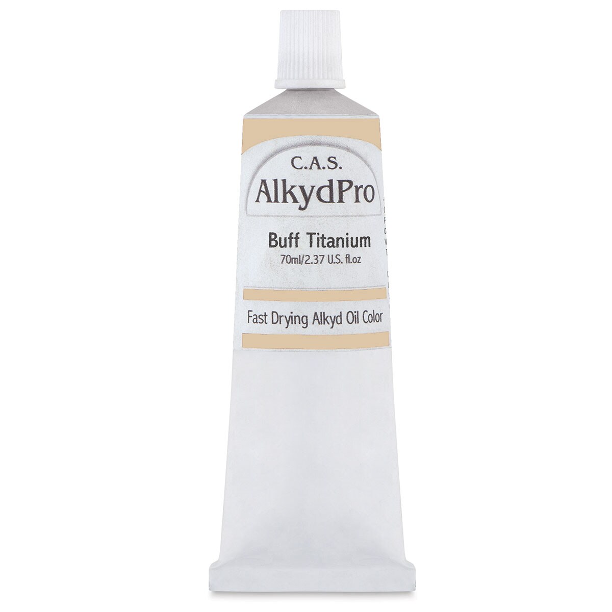 CAS AlkydPro Fast-Drying Alkyd Oil Color - Buff Titanium, 70 ml tube ...