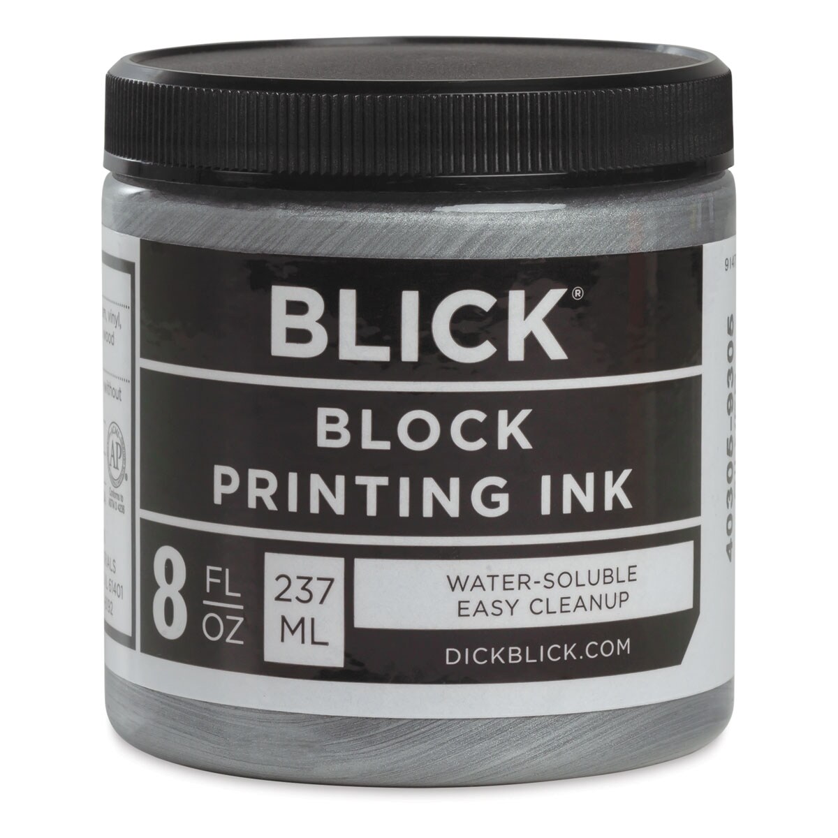 Blick Water-Soluble Block Printing Ink - Silver, 8 oz Jar | Michaels