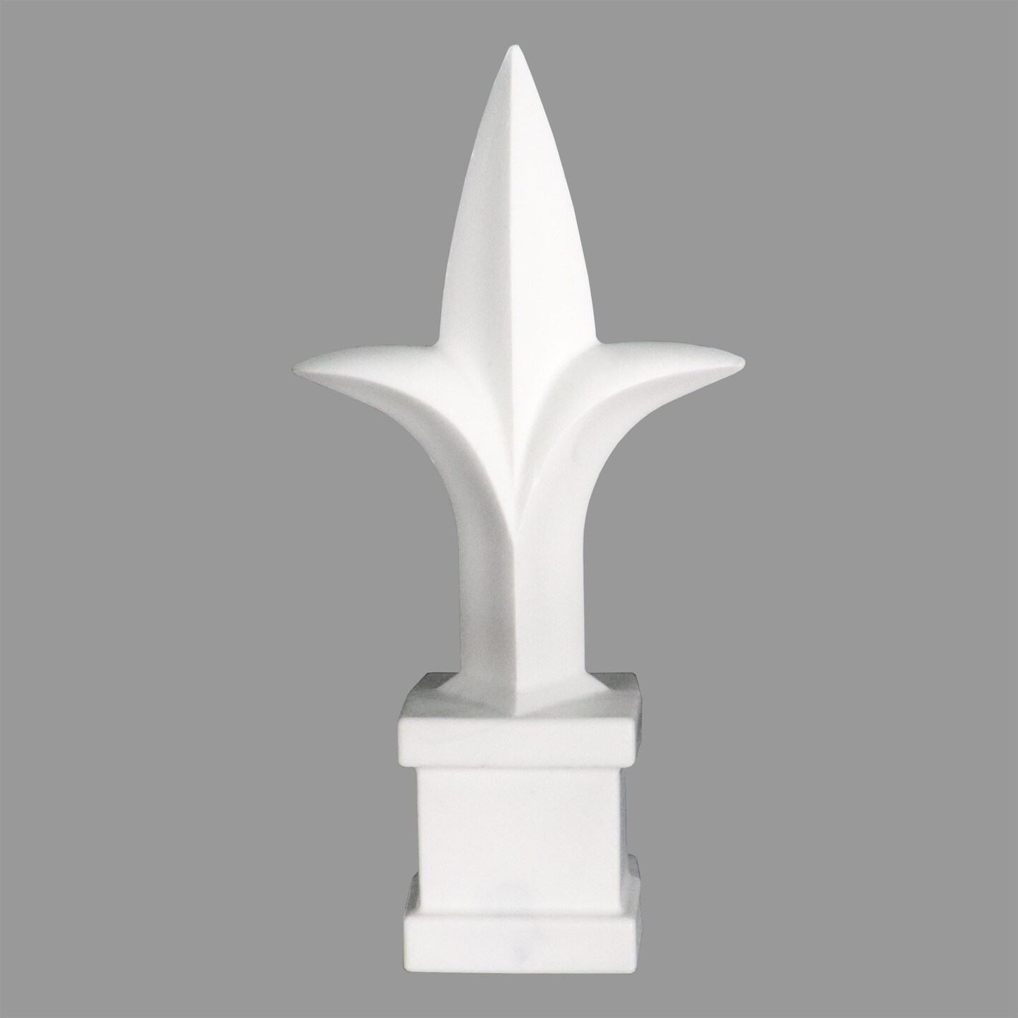 Fence Finials Tri - Spear Premium Polypropylene USA Fence Finial ...