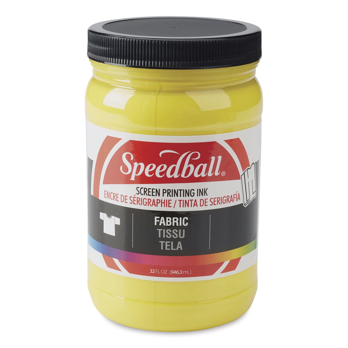 Speedball Fabric Screen Printing Ink - Yellow, 32 oz, Jar | Michaels