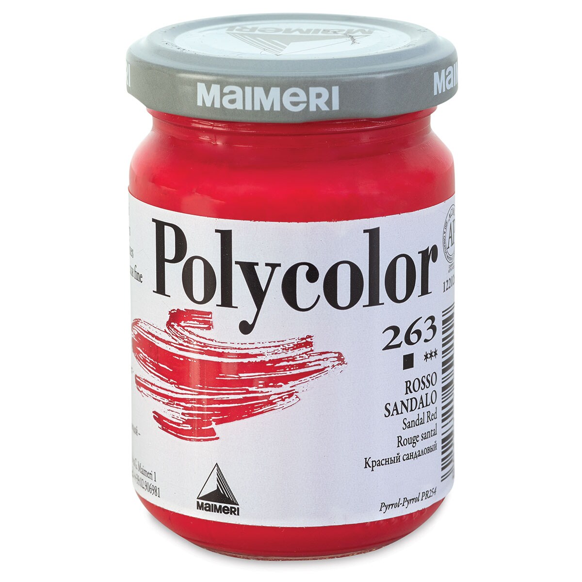 Maimeri Polycolor Vinyl Paint - Sandal Red, 140 ml, Jar | Michaels