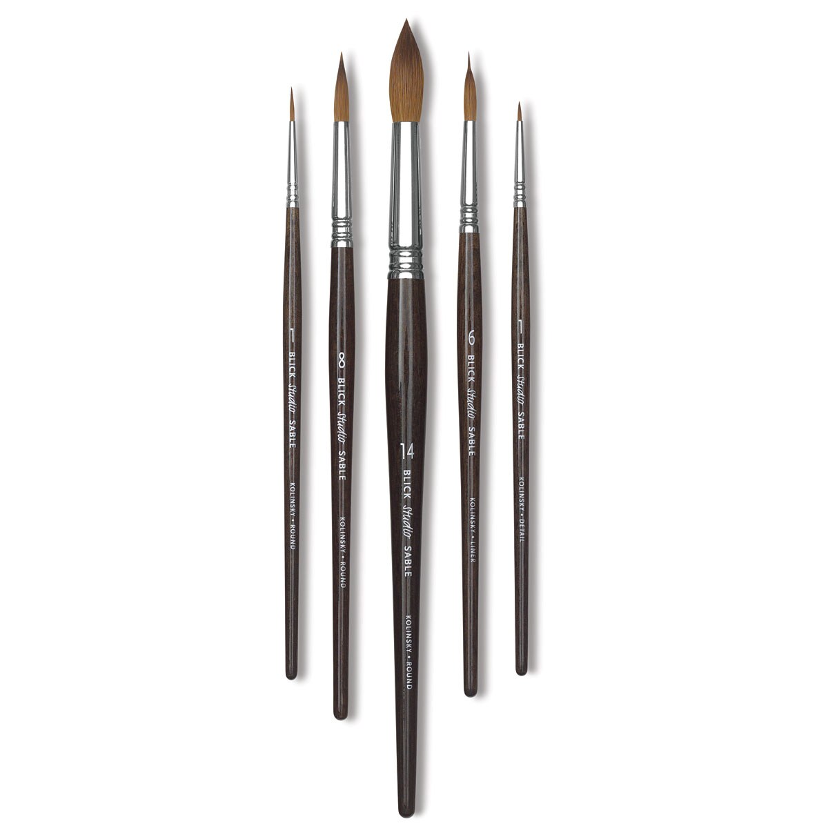 Blick Studio Sable Brush Set - Set of 5 | Michaels