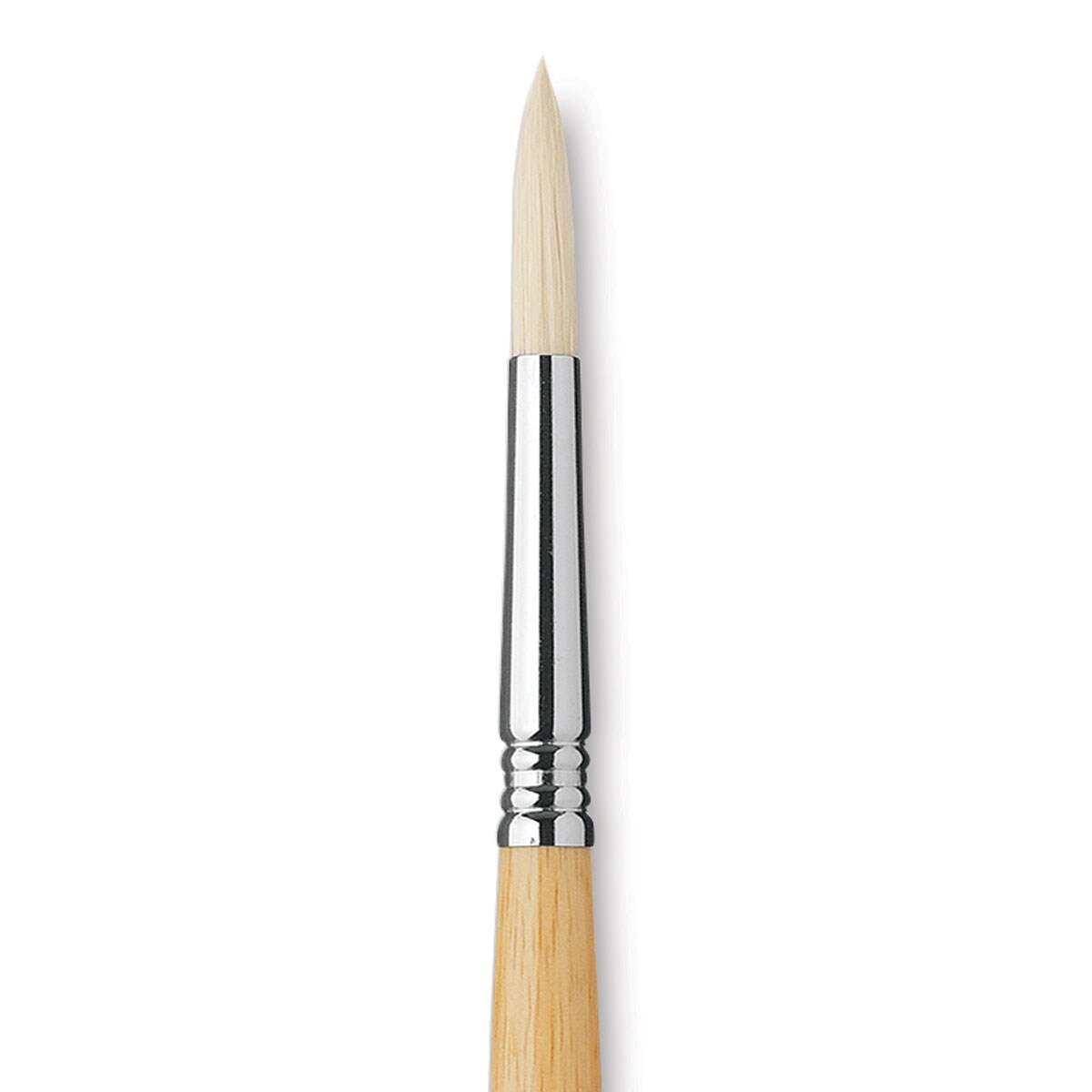 Escoda Clasico Chungking White Bristle Brush - Round, Long Handle, Size ...