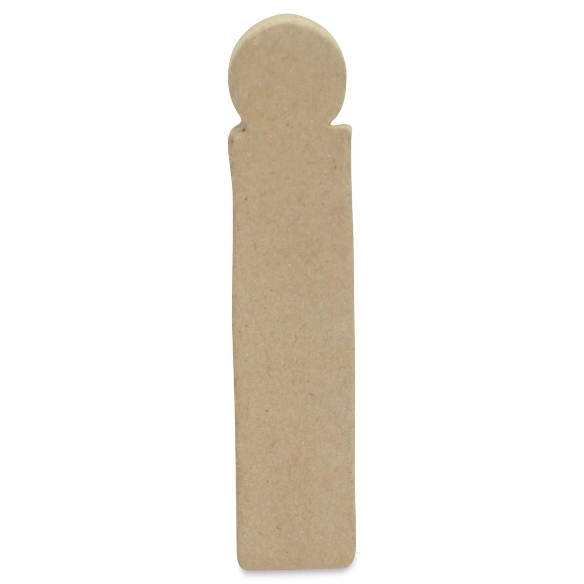 DecoPatch Paper Mache Small Kraft Letter - I, Lowercase, 1" W x 4" H x ...