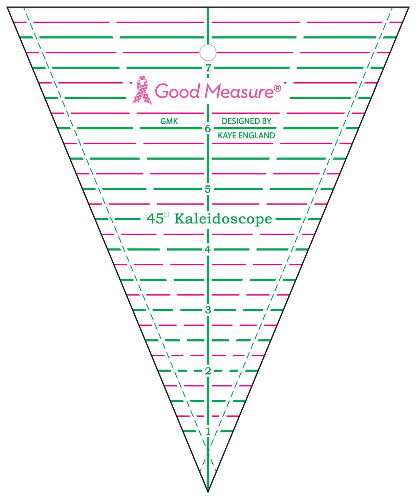 Good Measure 45 degree Kaleidoscope Ruler | Michaels