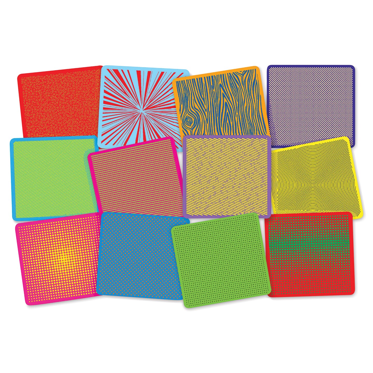 Roylco Pop Art Rubbing Mats - Set of 12 | Michaels