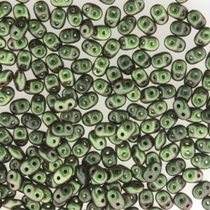 Superduo, PolyChrome Citrus & Sage, SD2398-29034, 8 grams | Michaels