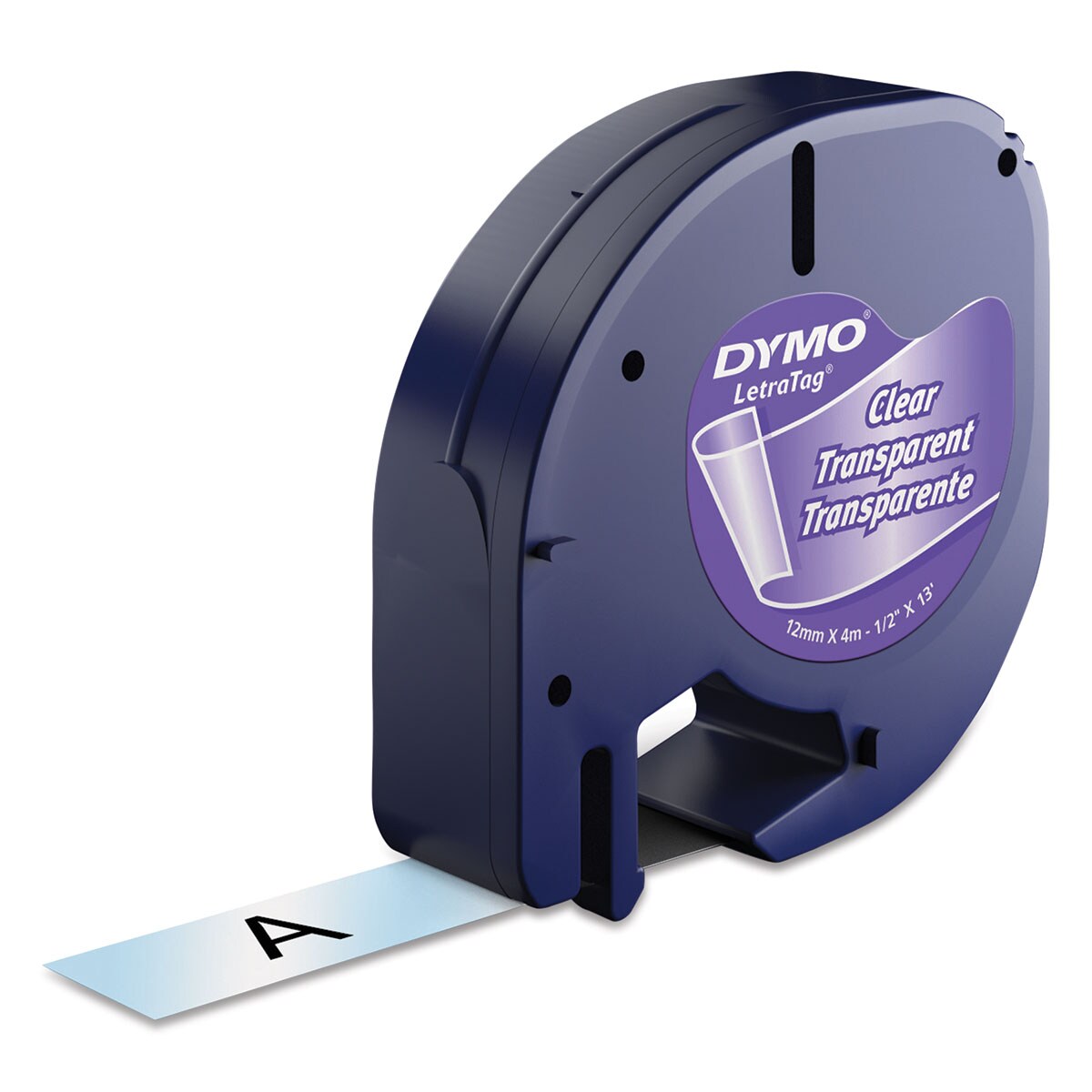 Dymo LetraTag Label Tape - Pkg of 1, Clear, Plastic | Michaels
