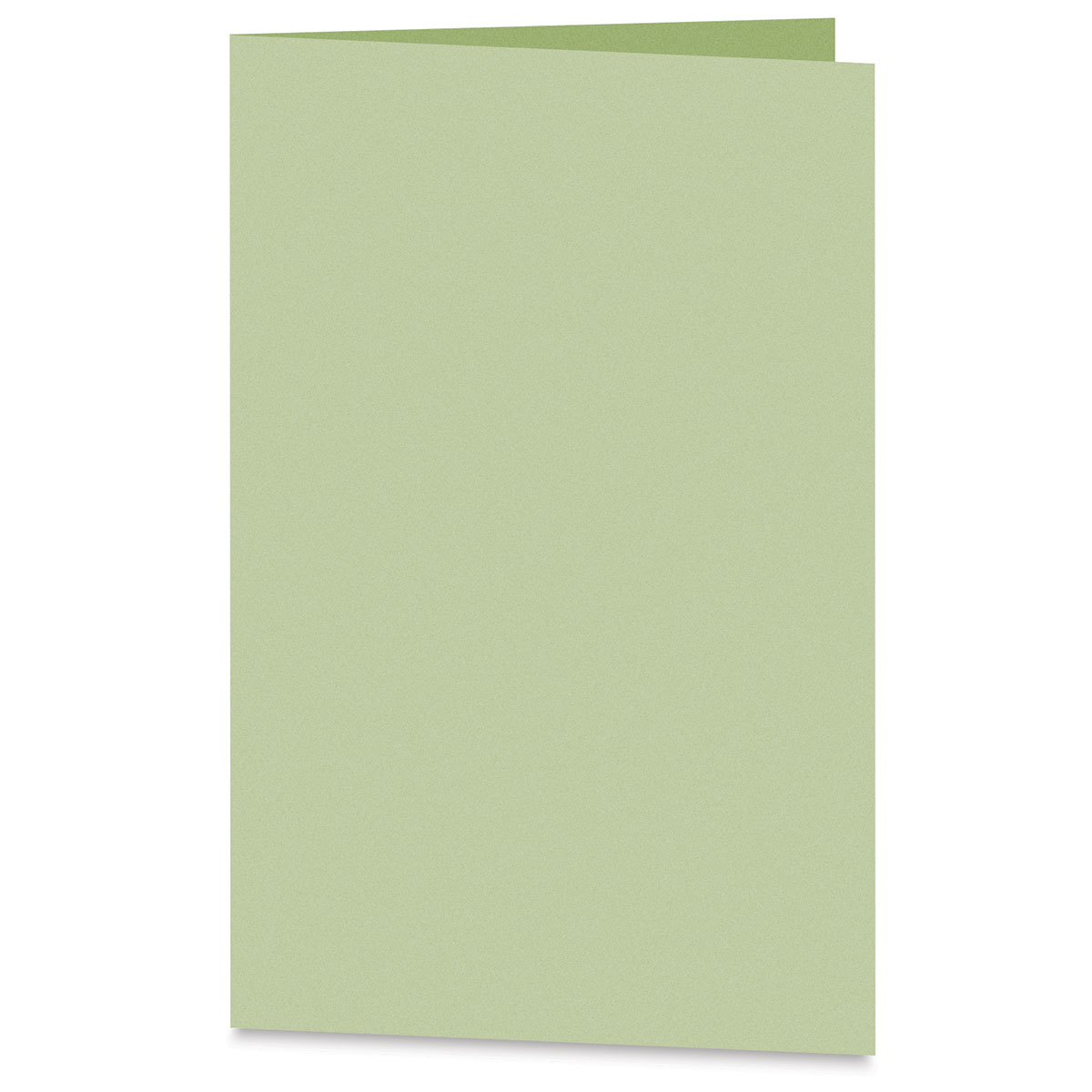 Arturo Vertical Folded Card - 6-1/2" x 9", Celadon, Medium Greeting ...