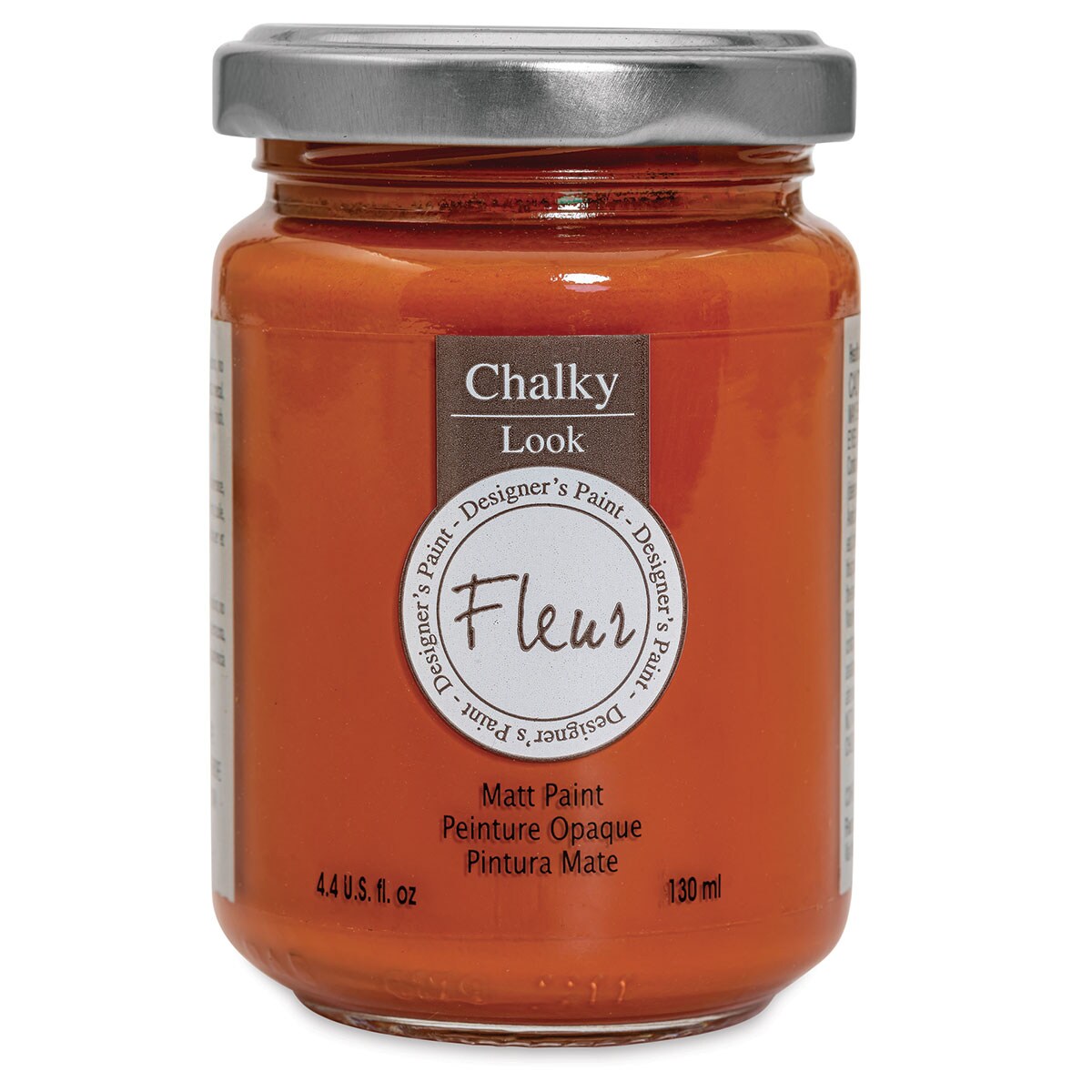 Fleur Chalky Look Paint - Rusty, 4.4 oz jar | Michaels