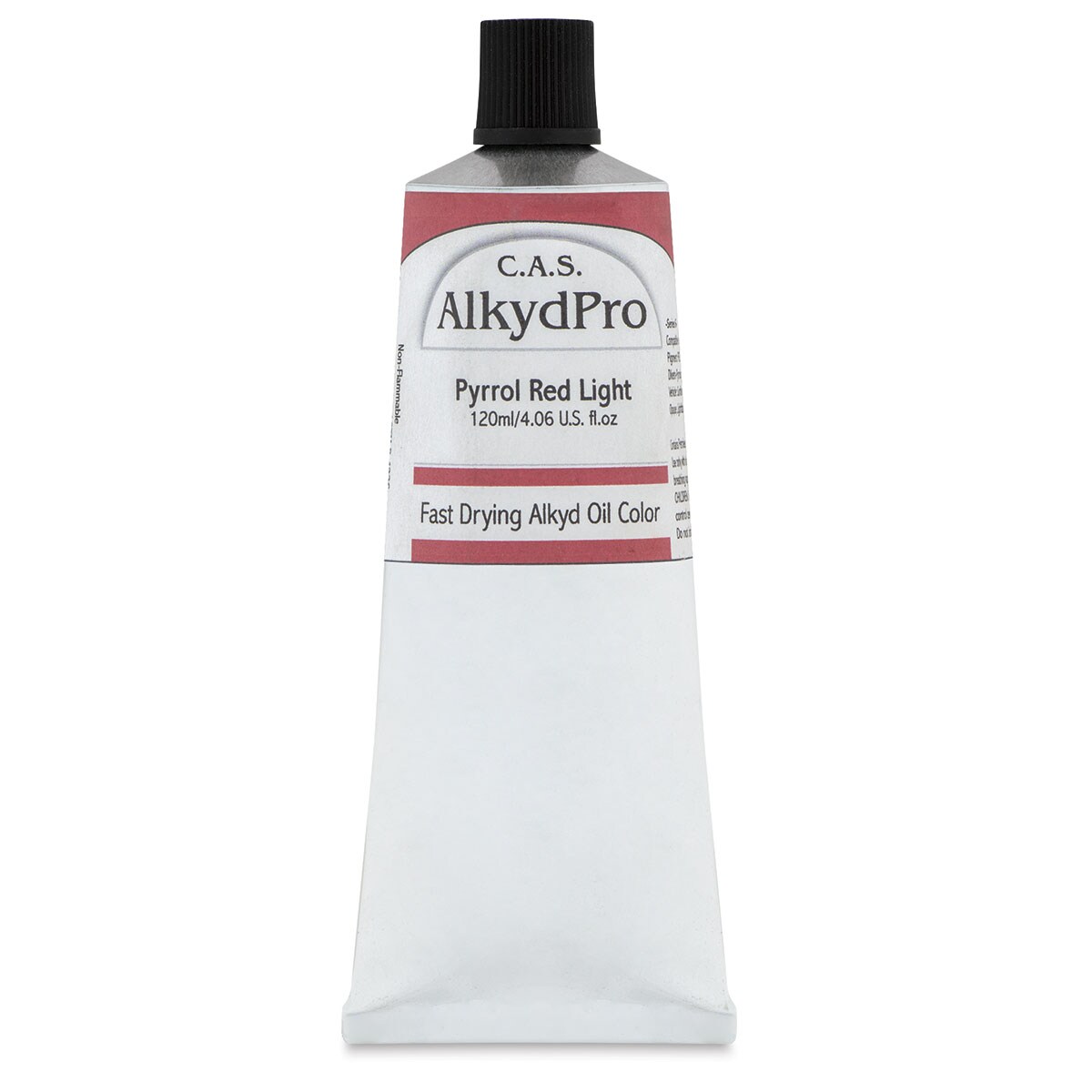 CAS AlkydPro Fast-Drying Alkyd Oil Color - Pyrrol Red Light, 120 ml ...