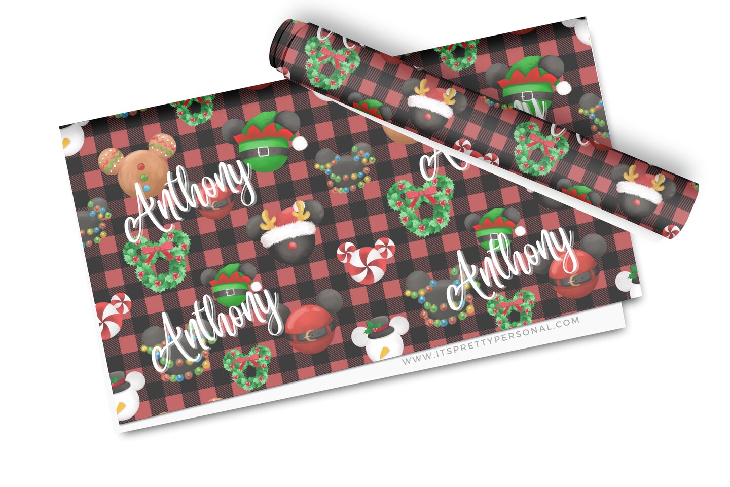 #1007 Custom Christmas Mouse Wrapping Paper | Michaels