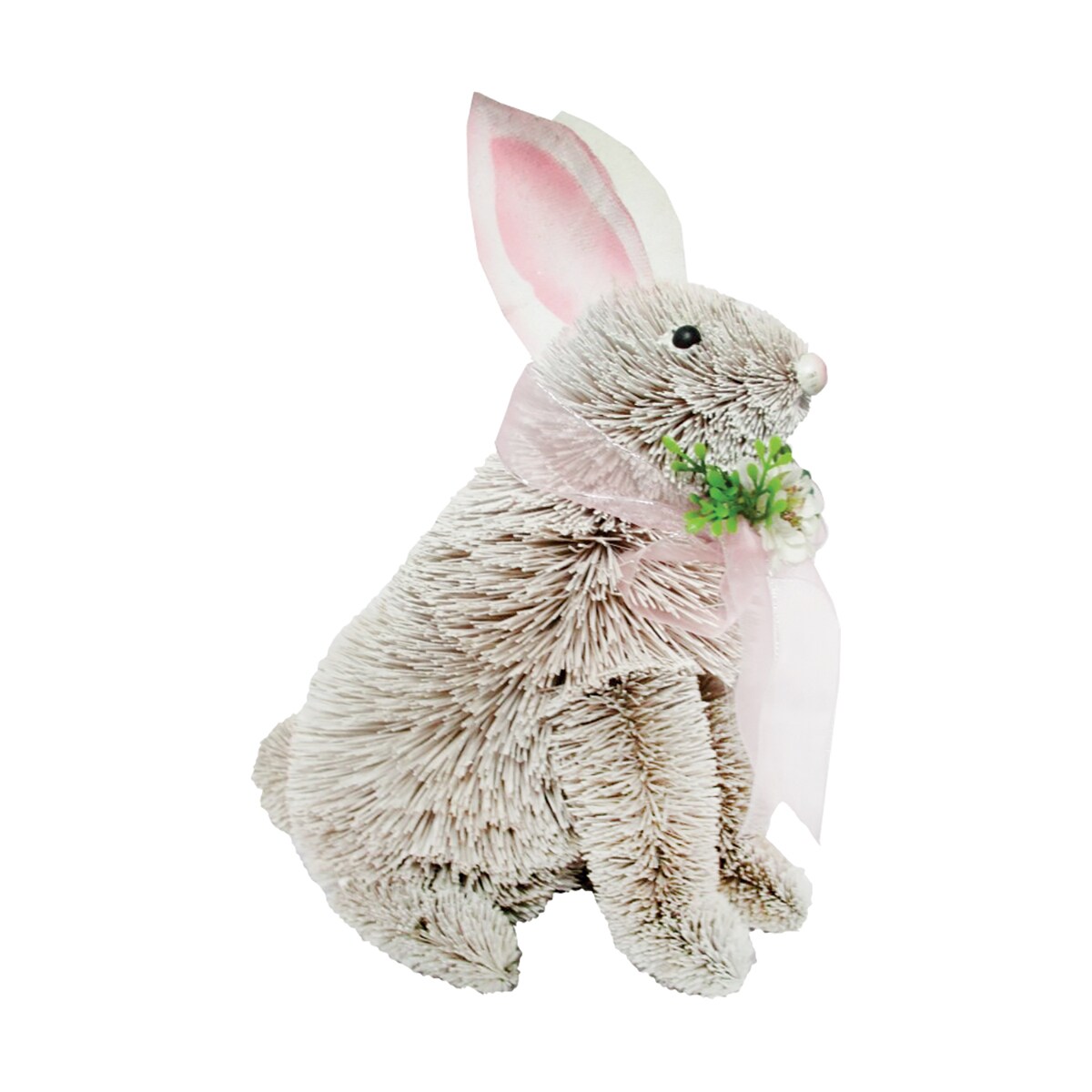 Bunny Rabbit Bottlebrush Easter Figurine Decoration | Michaels