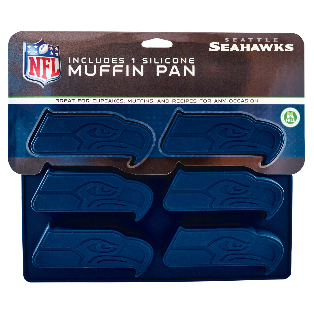 FANPAN MasterPieces s Team Logo Silicone Muffin Pan - NFL Seattle ...