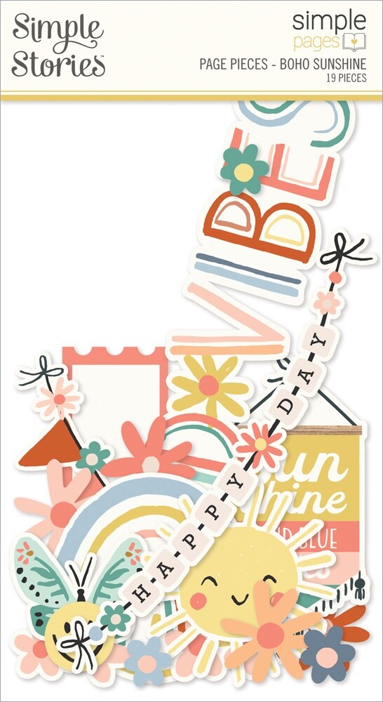Simple Stories Simple Pages Page Pieces-Boho Sunshine | Michaels