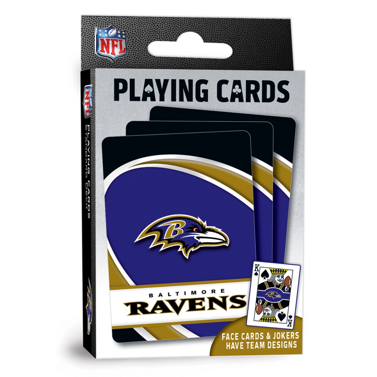 Masterpieces Officially Licensed NFL Baltimore Ravens Playing Cards ...
