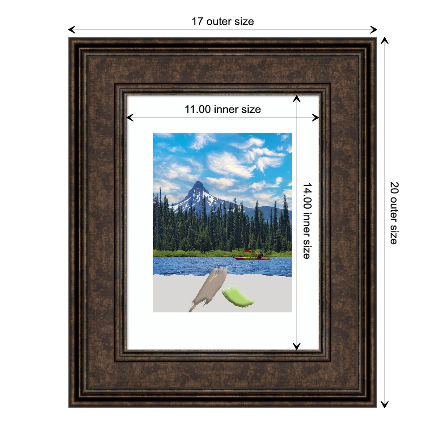 Amanti Art Ridge Picture Frame | Michaels