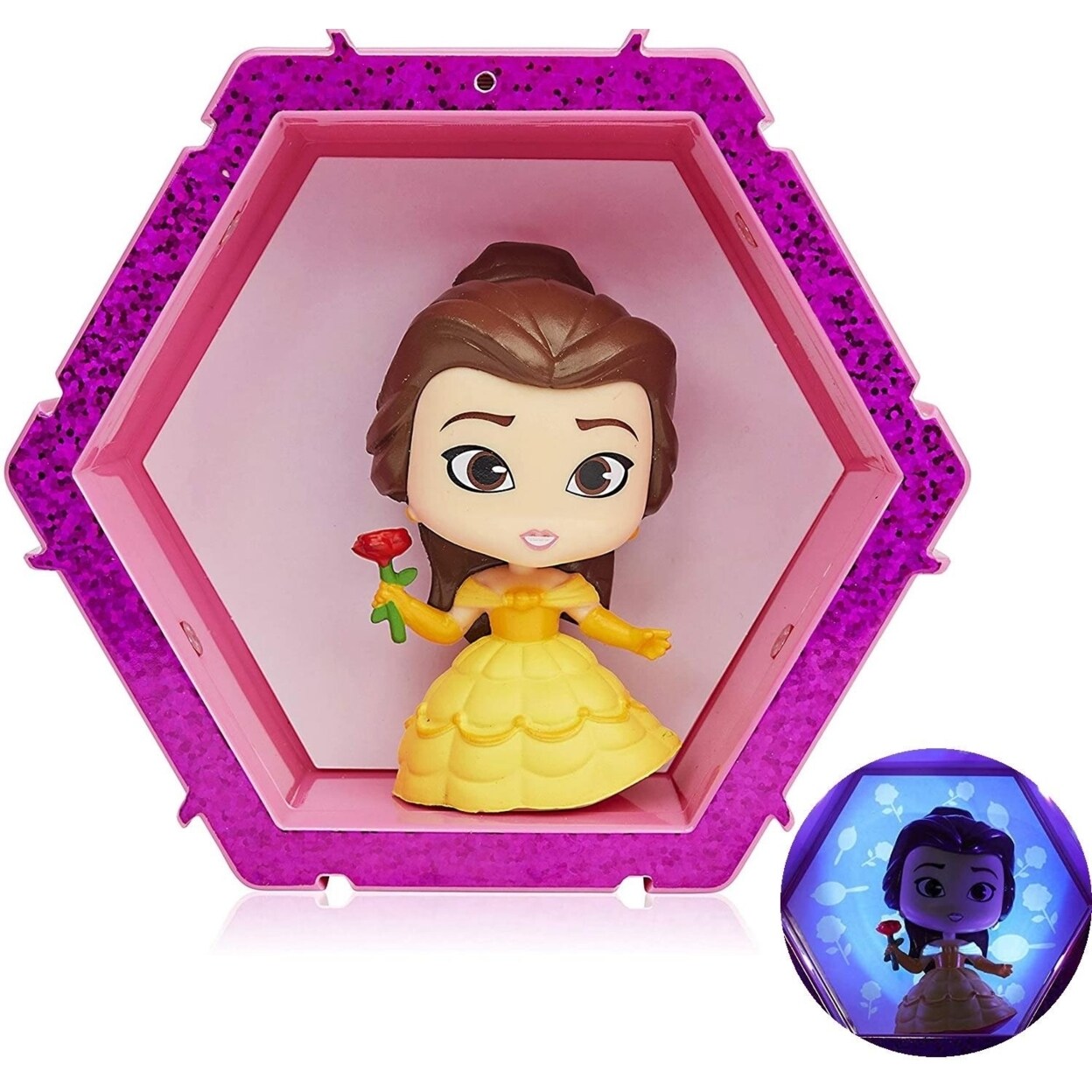 WOW Pods Disney Princess Bella Swipe to Light Connect Beauty Beast ...