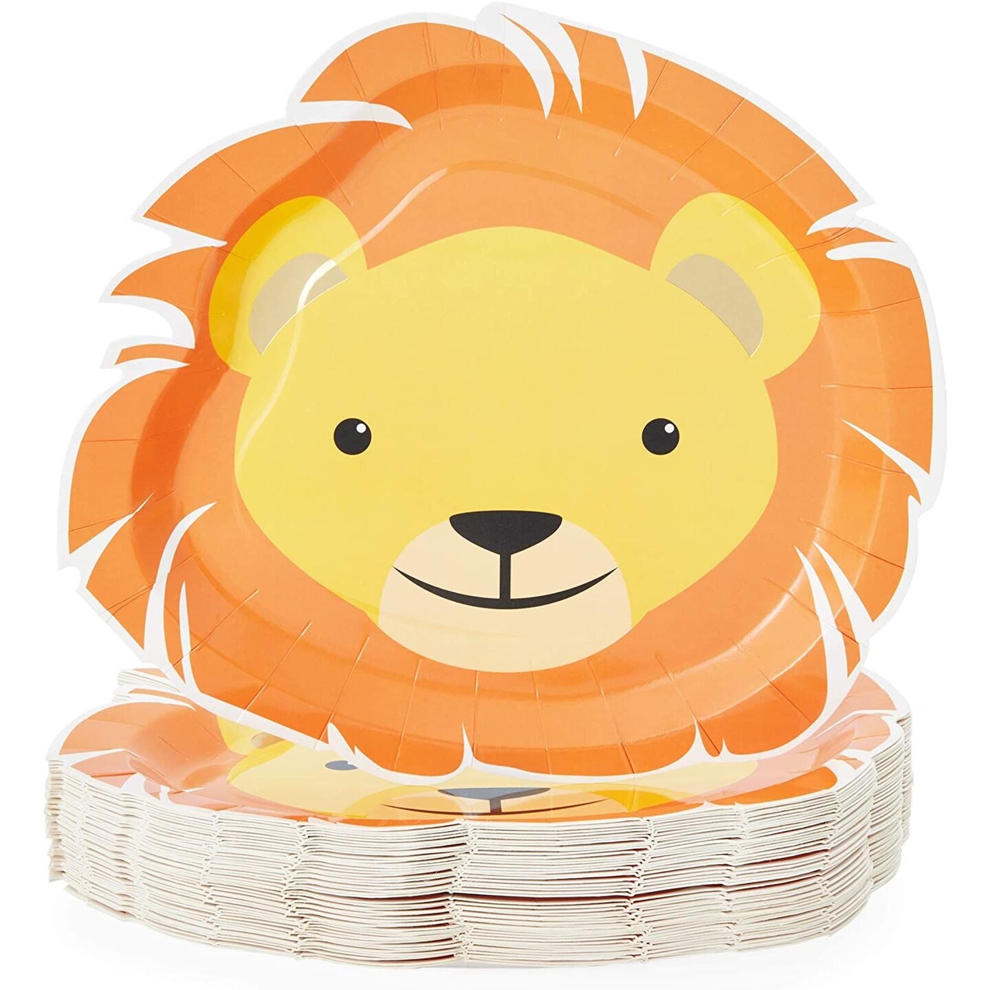 Safari Party Decorations, Lion Plates (13 x 10 In, 48-Pack) | Michaels