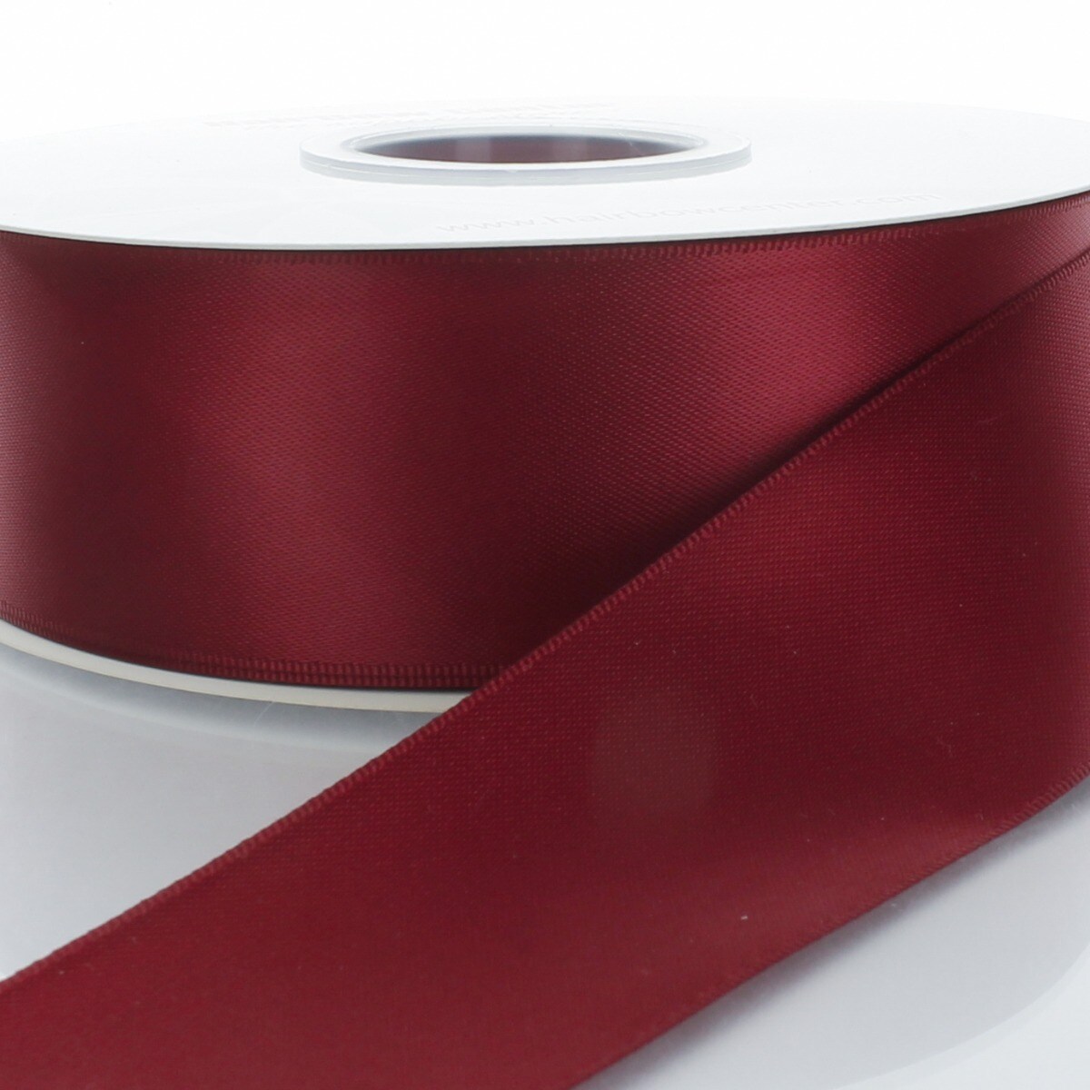 4" Double Faced Satin Ribbon 789 Maroon 3yd | Michaels