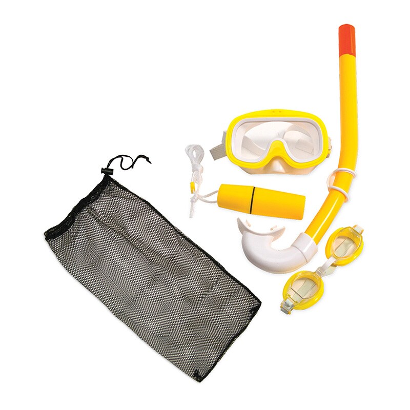 Swim Central Yellow Junior Combo Swimming Pool Snorkel Set | Michaels