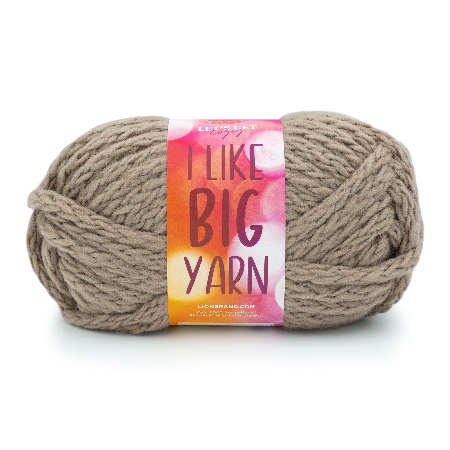 Lion Brand I Like Big Yarn-Stucco | Michaels