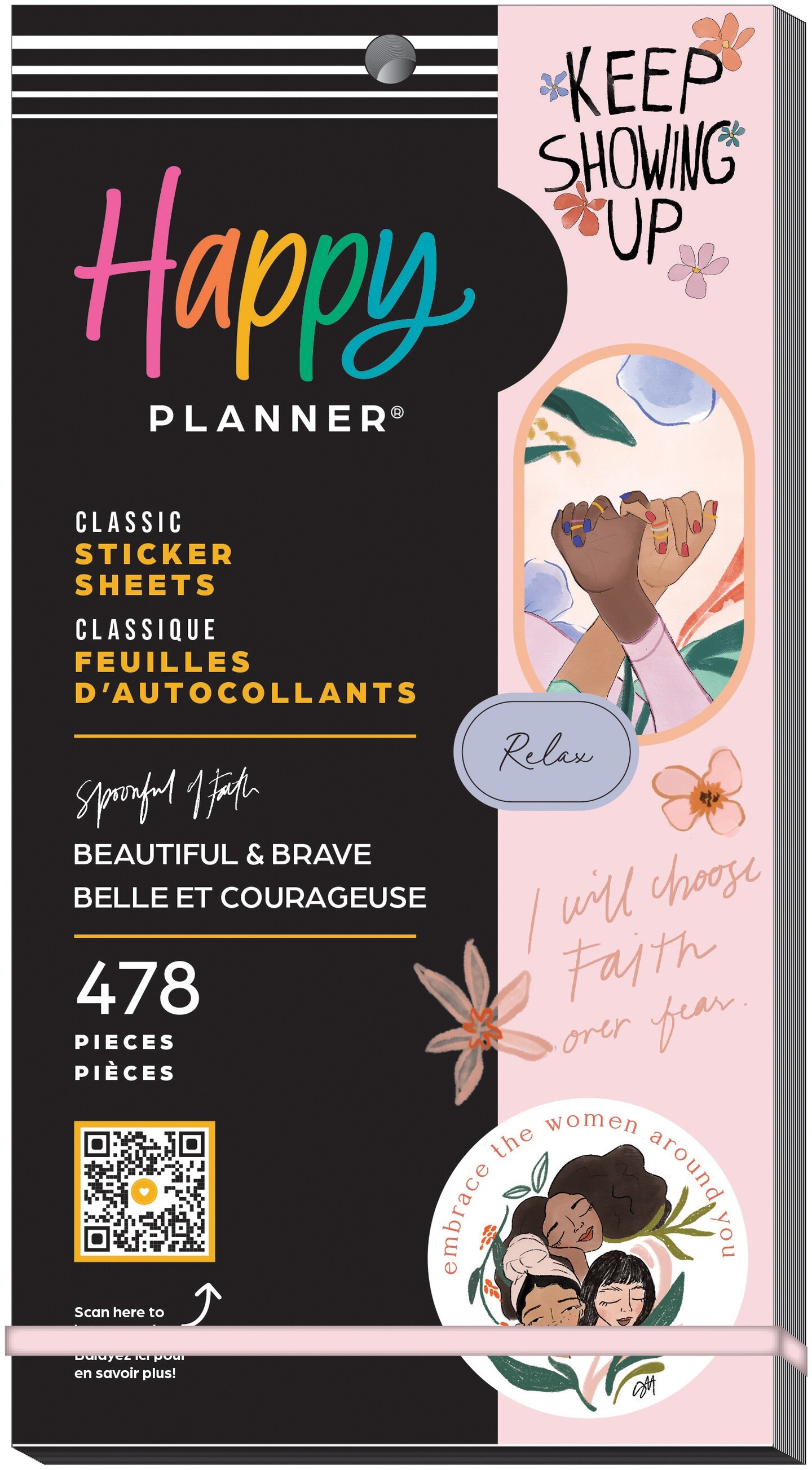 Happy Planner Sticker Value Pack-Beautiful & Brave | Michaels