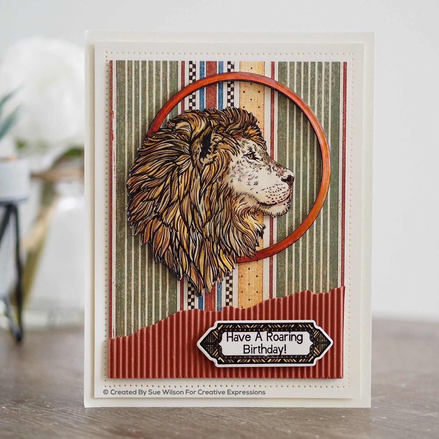 Creative Expressions Sue Wilson Safari Collection Lion Craft Die | Michaels
