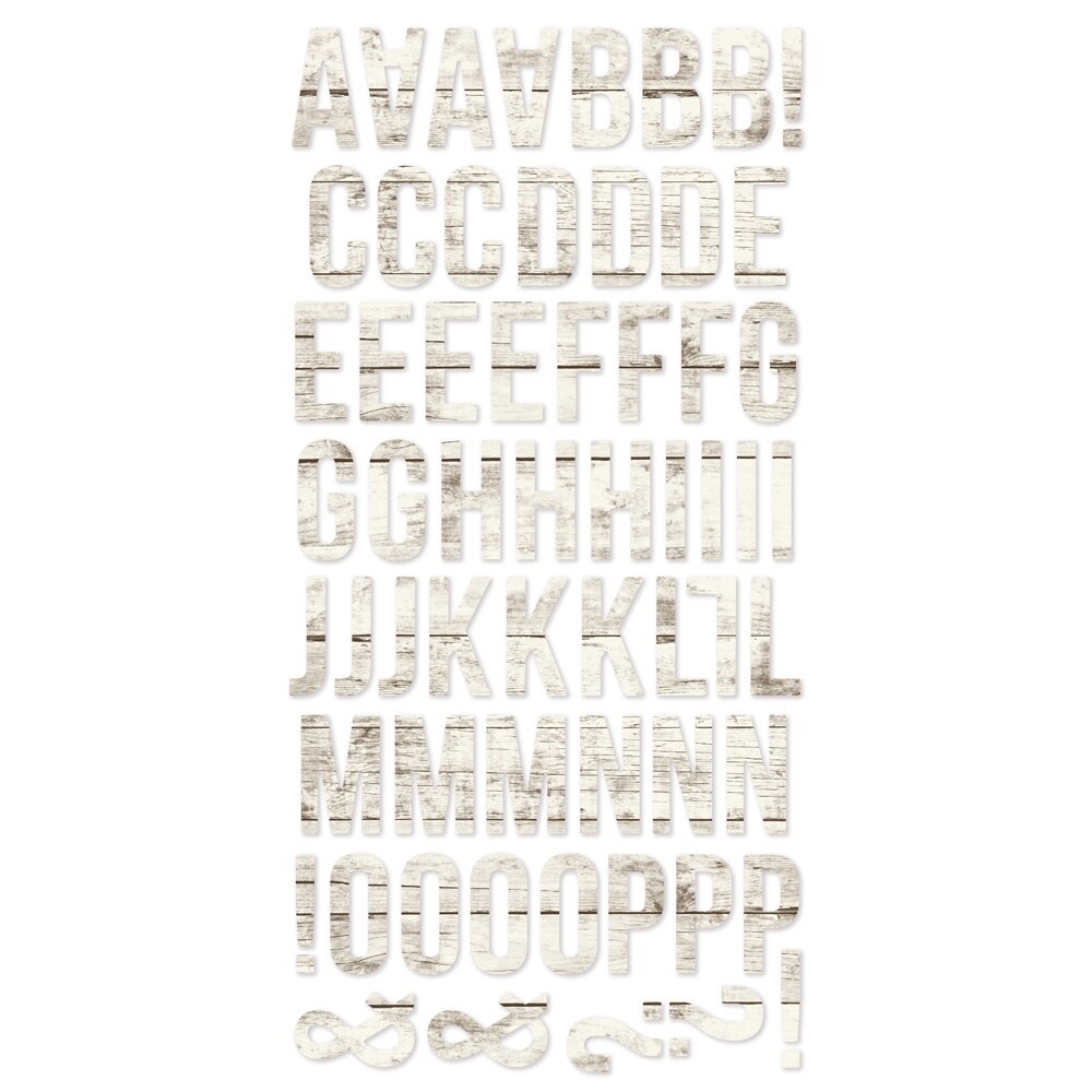 Simple Stories Color Vibe Foam Alpha Stickers 6"X12" 129/Pkg | Michaels