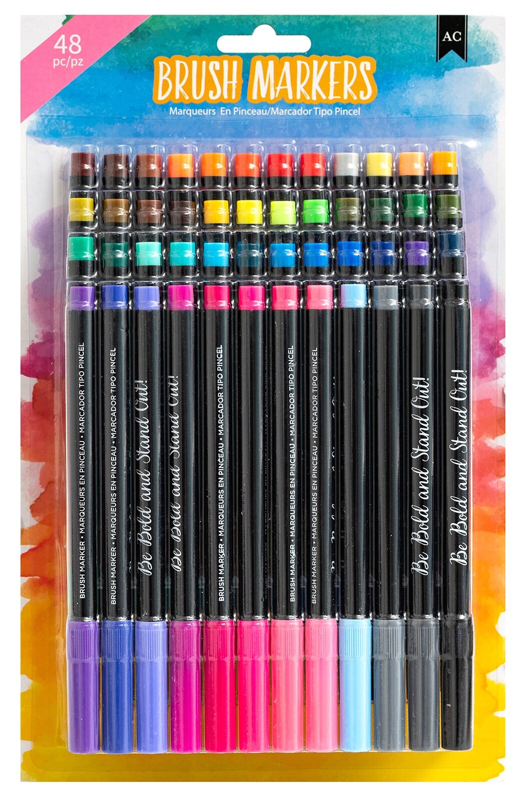 American Crafts Brush Markers 48/Pkg-Unicorns Small | Michaels