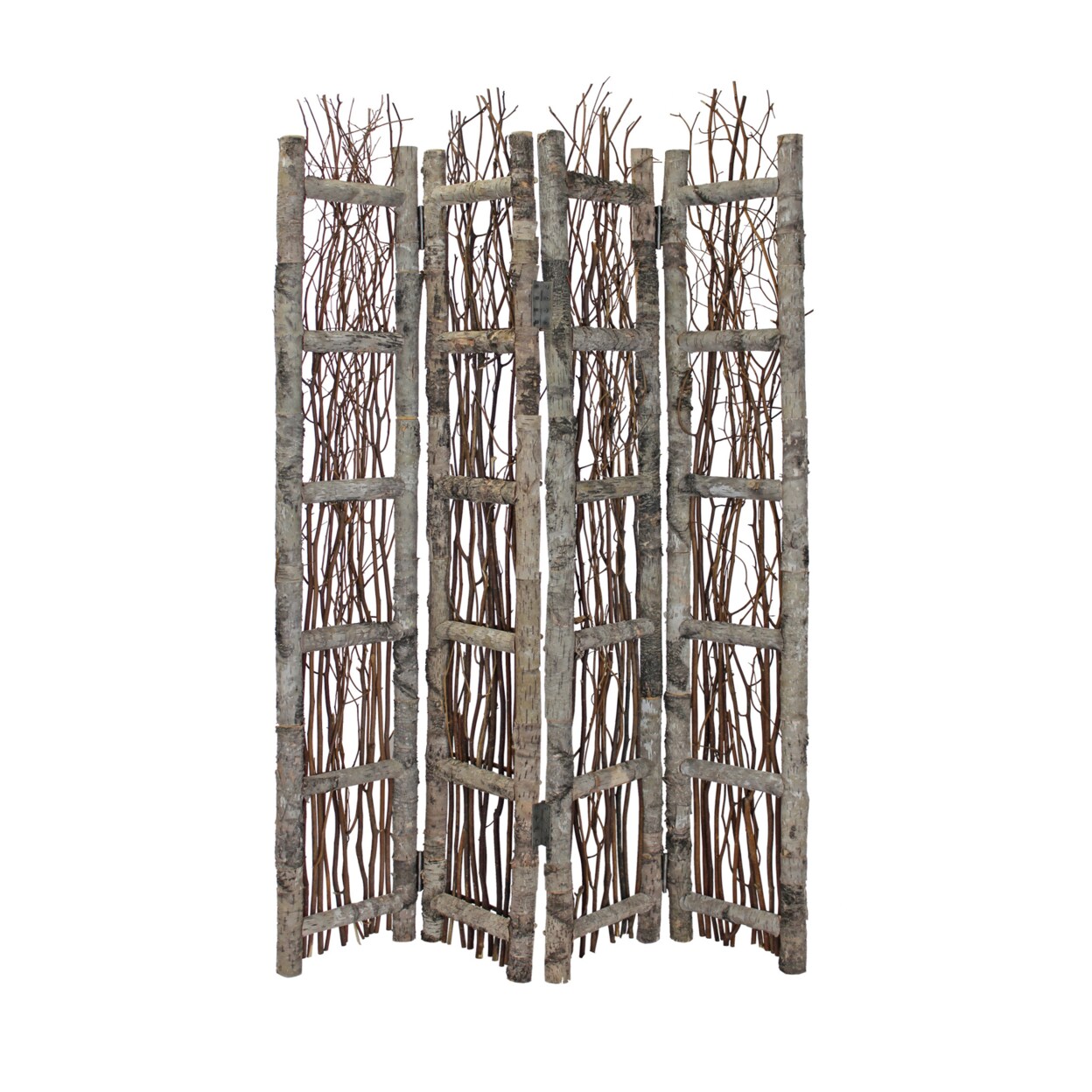 Screen Gems Home Decorative Indoor Birth Grey Room Divider - 48"Lx64"H ...