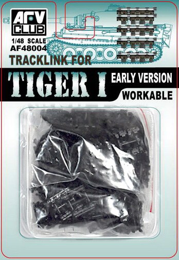 AFV Club 1/48 Tiger I Tracks Early Plastic Model | Michaels