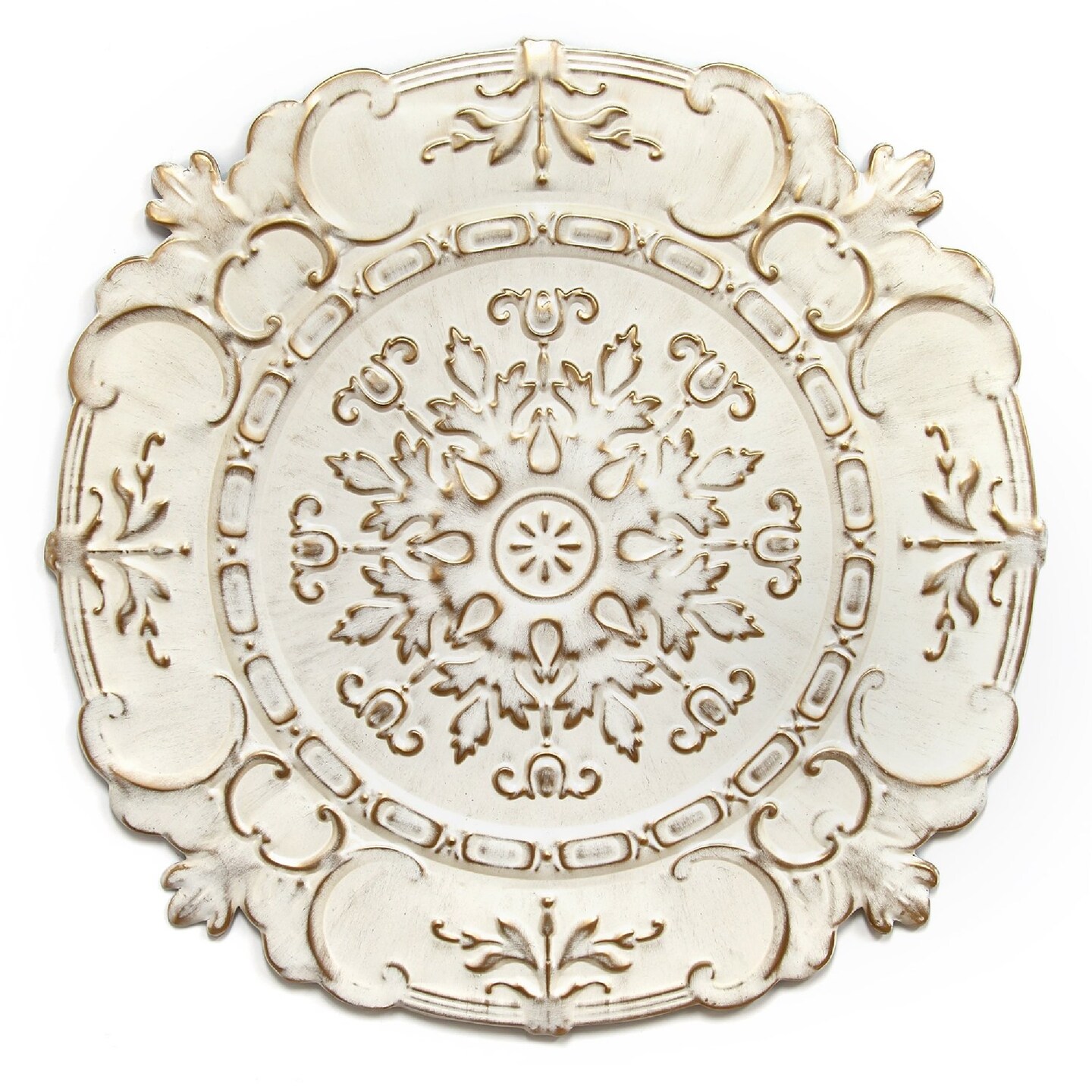 Contemporary Home Living 30.50" European Medallion Metal Wall ...