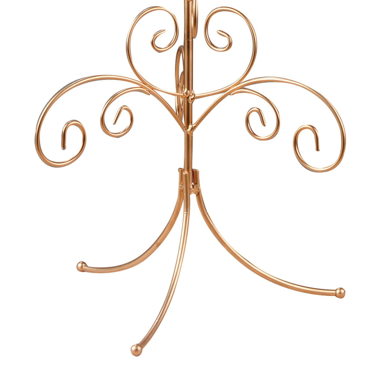 Tripar International 22" Gold Regent Mini Ornament Tree Display Stand ...