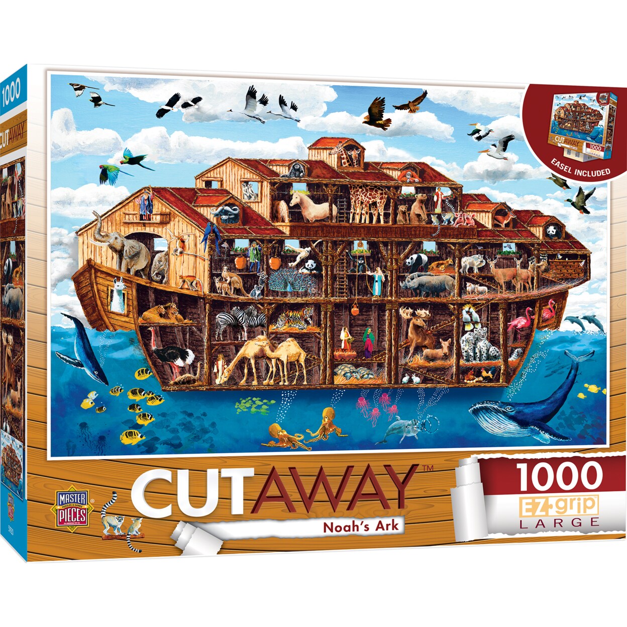 Masterpieces 1000 Piece Jigsaw Puzzle for Adults - Noahs Ark - 23.5"x34" | Michaels