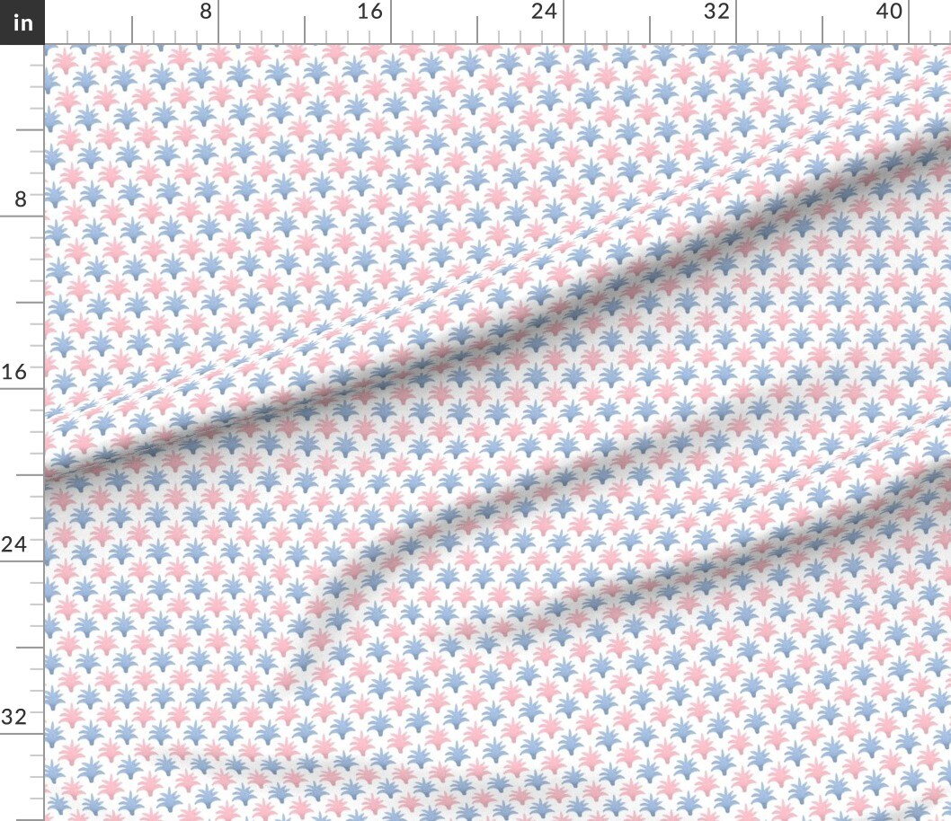 Watercolor Floral Small Scale Abstract Botanical Garden Bloom Custom ...