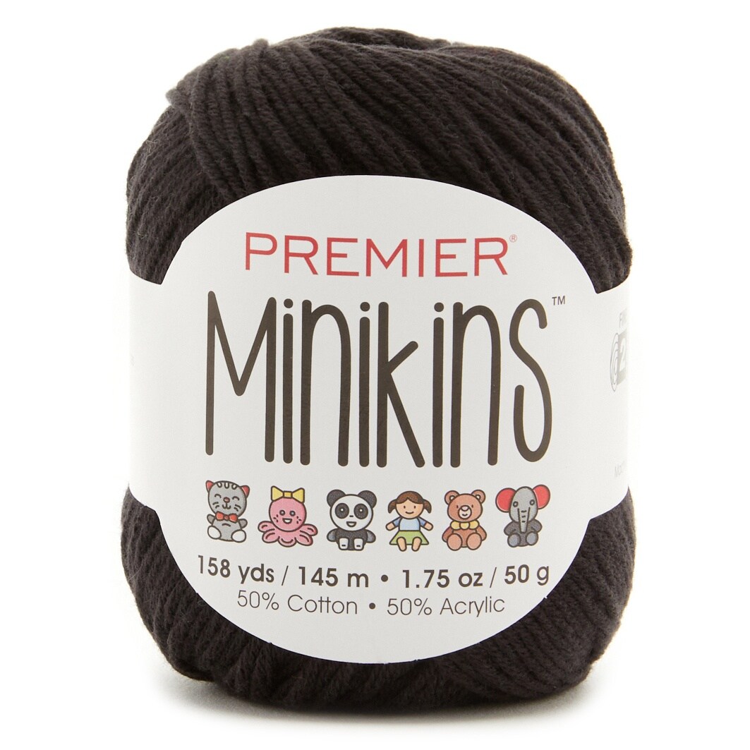 Premier Minikins Yarn-Black | Michaels