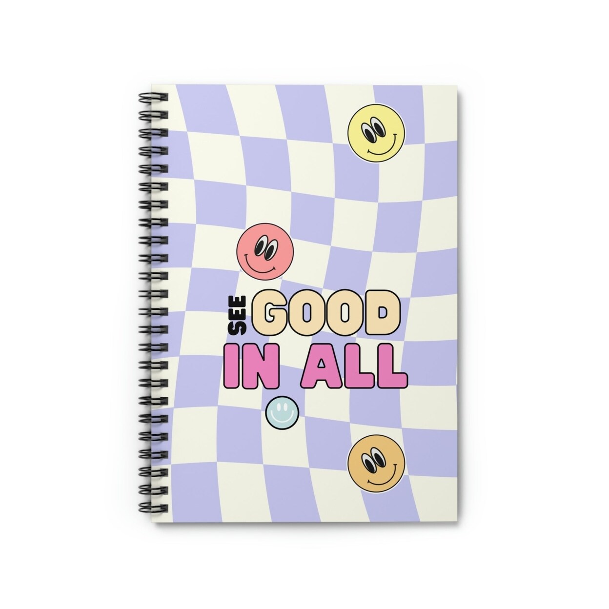 Onetify Retro Happy Faces Spiral Notebook | Michaels