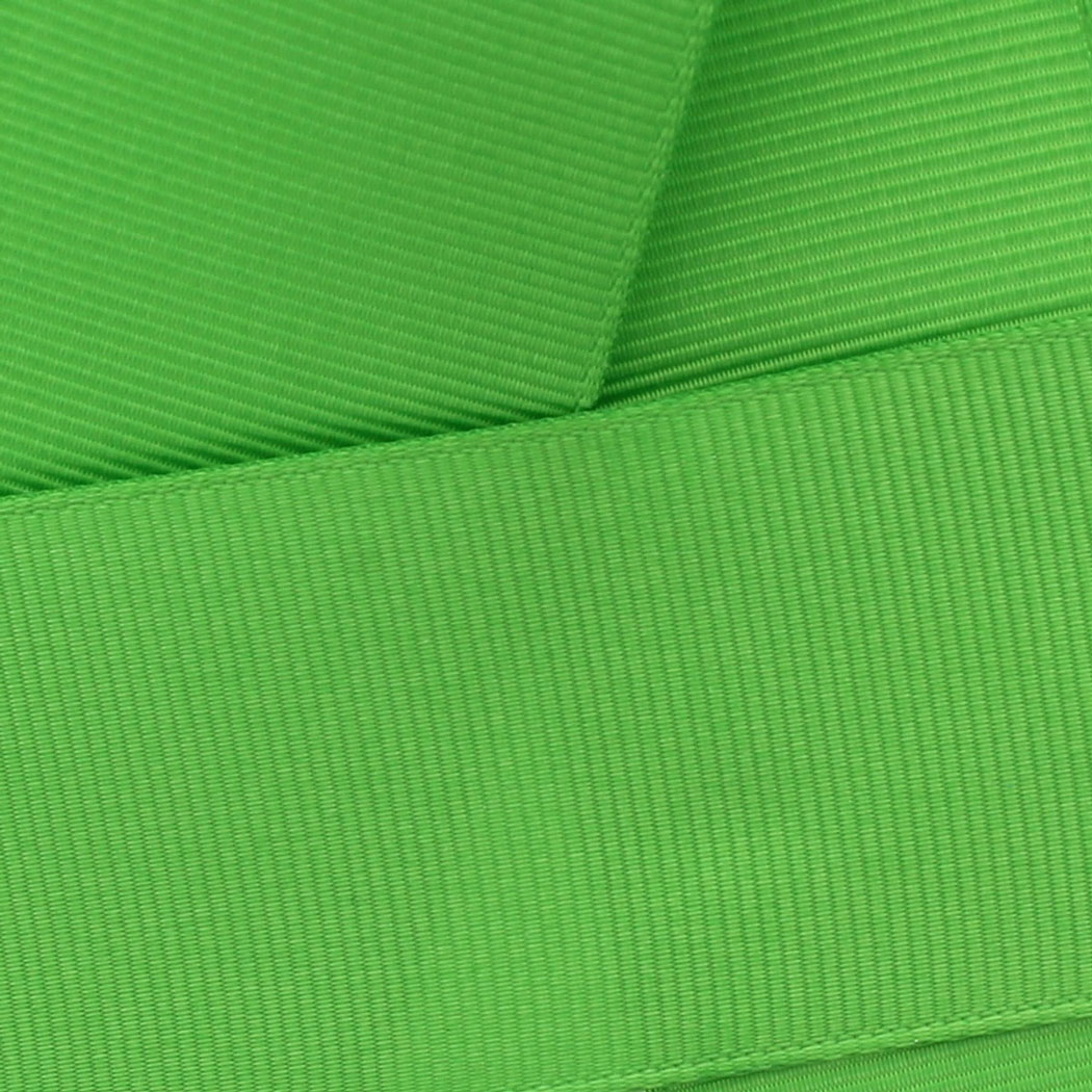 1.5" Grosgrain Ribbon Solid 549 Leaf Green 10yd | Michaels