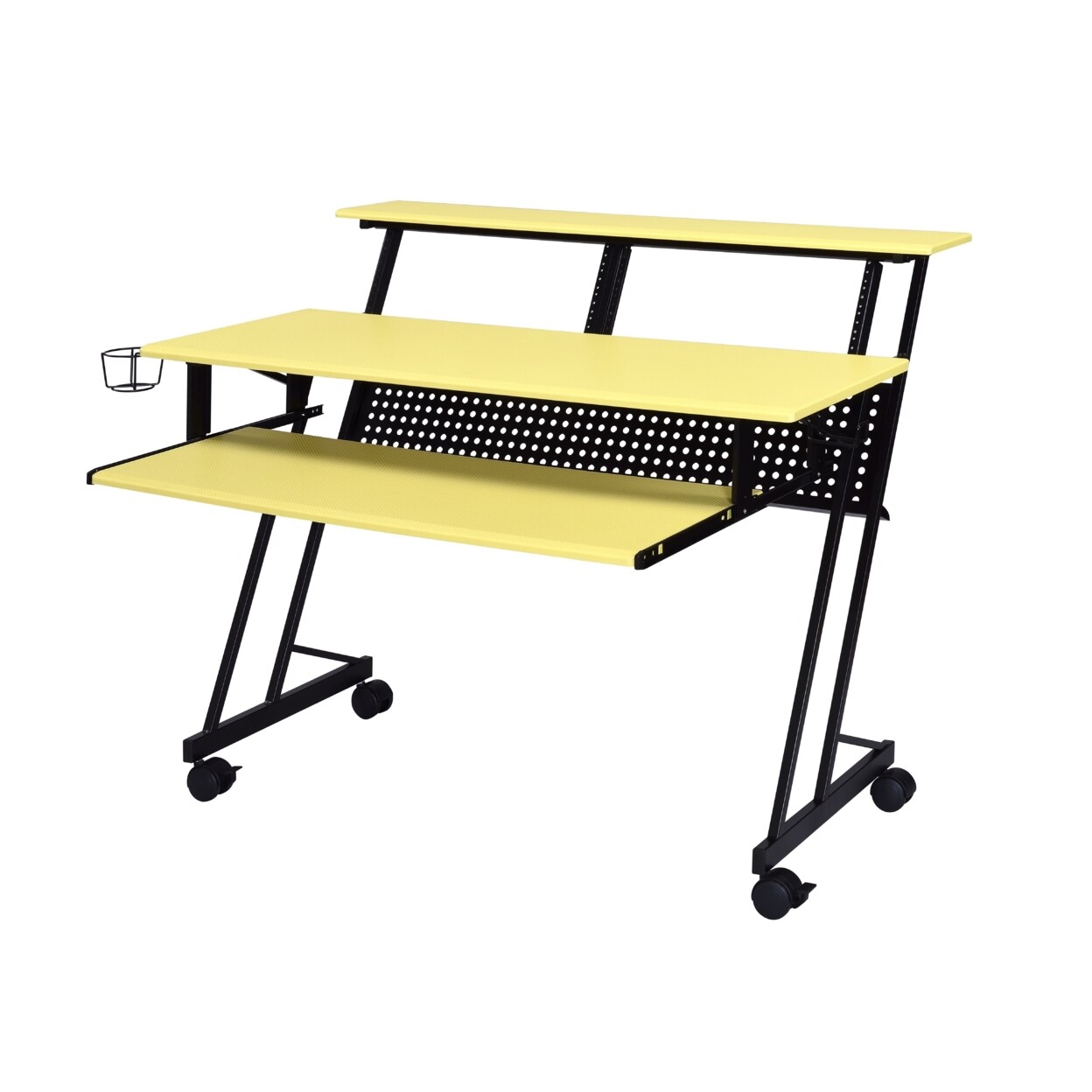 Saltoro Sherpi Rectangular Top Computer Desk with 1 Shelf and 1 ...