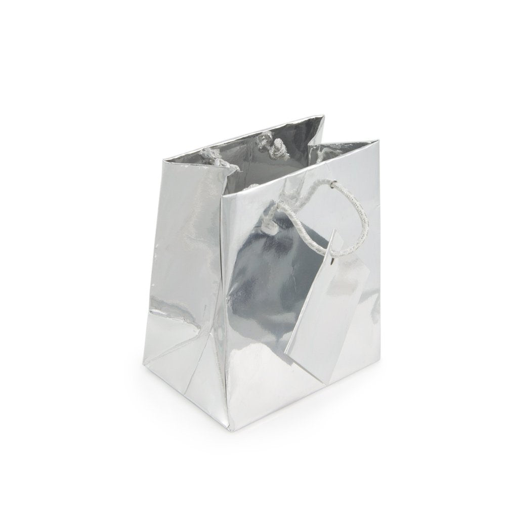 Gift Bag Mini Metallic Silver (Package of 20) | Michaels