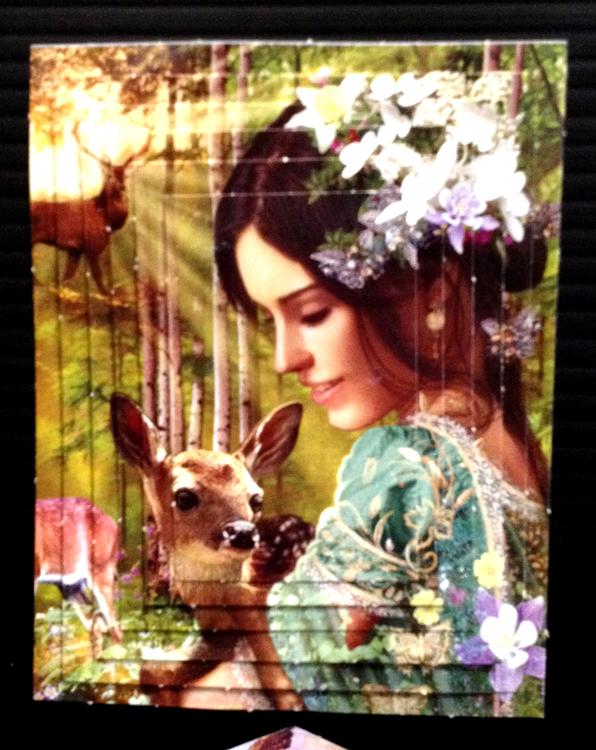 Reddy Creative Cards Pyramid Precut sheets Girl/Boy on swing | Michaels