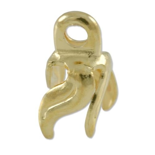 Bell Cap Jewelry Finding - 10mm Gold Plated (Pack of 10) | Michaels