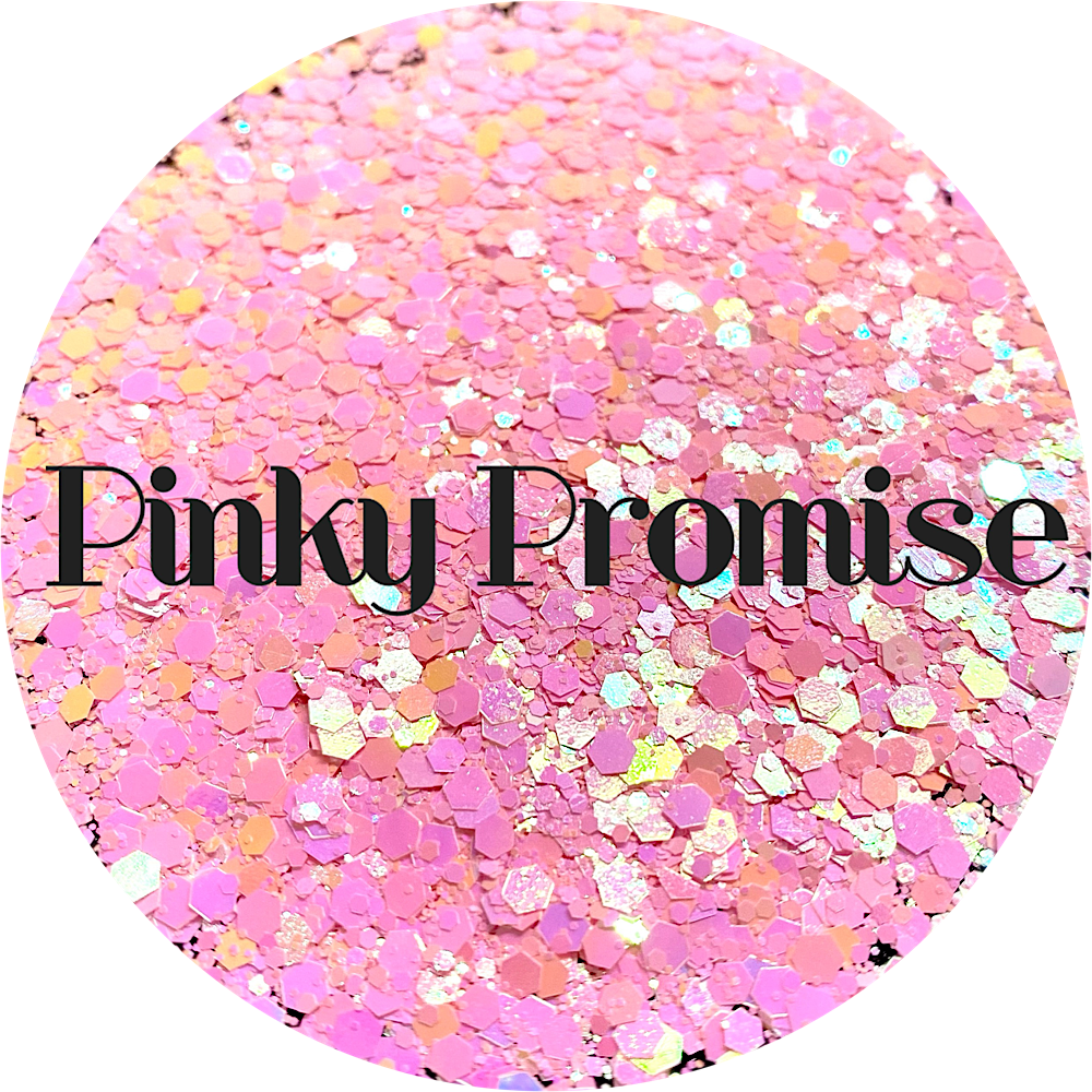 Polyester Glitter - Pinky Promise by Glitter Heart Co.™ | Michaels